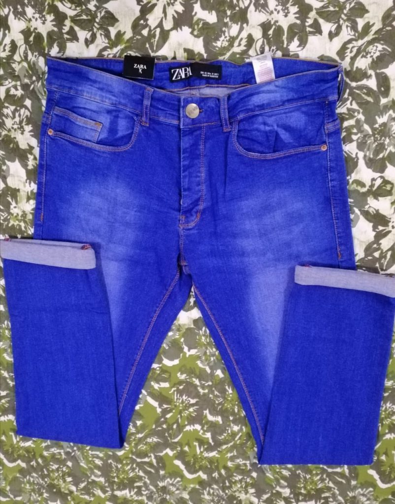 Zara Deep Blue Denim Jeans – Lahore Stores
